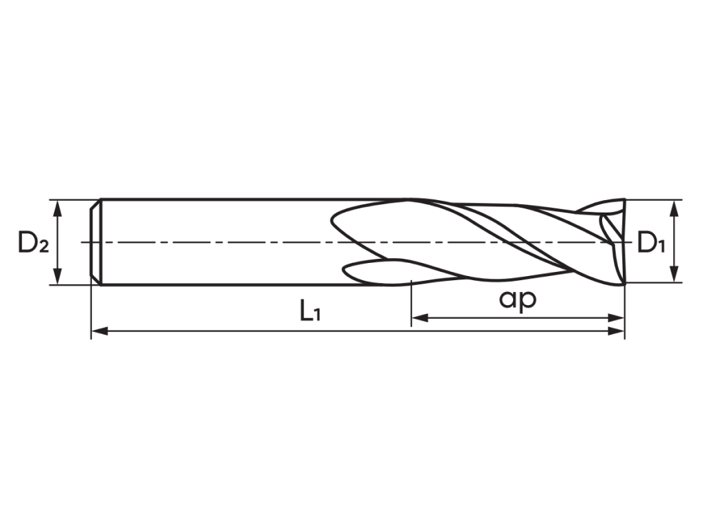 Фреза твердосплавная G5F16092-2C16: купить в Москве в интернет-магазине «ВЕЛЛКАМ»